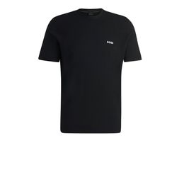 BOSS T-Shirt 'Momentum Lite T24' Herren Gr&ouml;&szlig;e XL schwarz / wei&szlig;