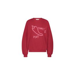 Fabienne Chapot Sweatshirt Damen Gr&ouml;&szlig;e XL pink / rot