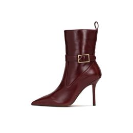Kazar Stiefelette Damen Gr&ouml;&szlig;e 38 bordeaux Winterschuhe