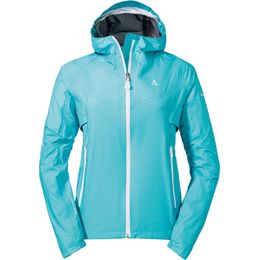 Sch&ouml;ffel Sch&ouml;ffel Outdoorjacke 'Ryten' Damen Gr&ouml;&szlig;e M t&uuml;rkis / wei&szlig;