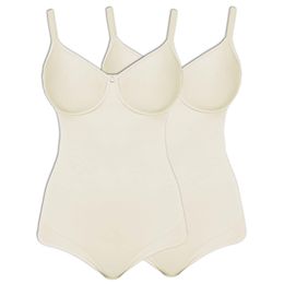 SuSa Body 'Catania' Damen Gr&ouml;&szlig;e 80 champagner