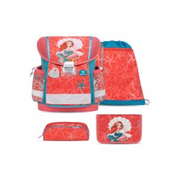 Belmil Schulranzen Set Classy Ergonomisch Set Jungen Gr&ouml;&szlig;e One Size blau / rot