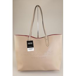 Coach Handtasche gross Leder Gr&ouml;&szlig;e One Size Second Hand beige