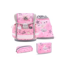 Belmil Schulranzen Set Classy Ergonomisch Set Jungen Gr&ouml;&szlig;e One Size pastellpink