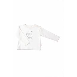 Liliput Langarmshirt "nature" Jungen Gr&ouml;&szlig;e 86/92 wei&szlig;