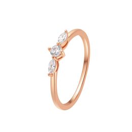 Hey Happiness Ring 'Slim Nexus' Damen Gr&ouml;&szlig;e 52 rosegold