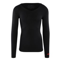 BlackSpade Thermo Longsleeve - V-Neck Herren Gr&ouml;&szlig;e M schwarz