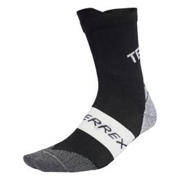 adidas terrex Sportsocken 'Xperior' Herren Gr&ouml;&szlig;e 37/39 grau / schwarz / wei&szlig;