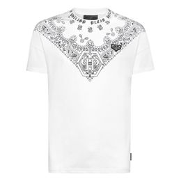 Philipp Plein T-Shirt Herren Gr&ouml;&szlig;e 4XL schwarz / wei&szlig;