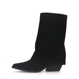 Sacha London SACHA Cowboystiefel Damen Gr&ouml;&szlig;e 36 schwarz Winterschuhe