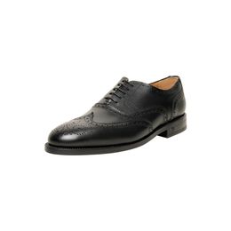 Henry Stevens Schn&uuml;rschuhe Rahmengen&auml;ht 'Winston FBO' Herren Gr&ouml;&szlig;e 40.5 schwarz
