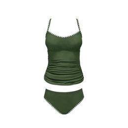 Cupshe Tankini 'DAA12D5D046RR' Damen Gr&ouml;&szlig;e XS gr&uuml;n