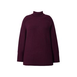 Ulla Popken Pullover Damen Gr&ouml;&szlig;e M/L bordeaux