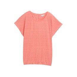 Tom Tailor T-Shirt Damen Gr&ouml;&szlig;e XS lachs