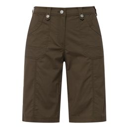 Ulla Popken Bundfaltenhose Damen Gr&ouml;&szlig;e 62 khaki