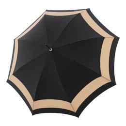doppler MANUFAKTUR Regenschirm 'Elegance AC Royal' Herren Gr&ouml;&szlig;e One Size hellbraun / schwarz