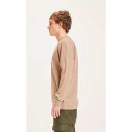 KnowledgeCotton Apparel Pullover 'Field' Herren Gr&ouml;&szlig;e S hellbraun