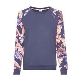 Kangaroos Sweatshirt Damen Gr&ouml;&szlig;e L saphir / violettblau / apricot / lachs