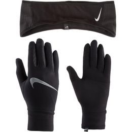 Nike Sport-Set Damen Gr&ouml;&szlig;e M/L schwarz / silber / wei&szlig;