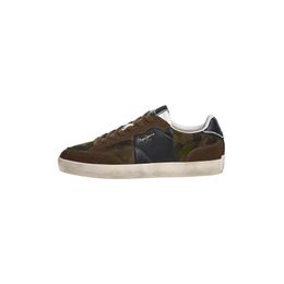 Pepe Jeans Sneaker 'Lane Camo' Herren Gr&ouml;&szlig;e 46 gr&uuml;n / oliv / schwarz