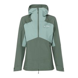 Vaude Outdoorjacke 'Simony V' Damen Gr&ouml;&szlig;e L khaki / pastellgr&uuml;n / wei&szlig;