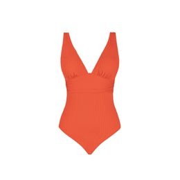 Cupshe Badeanzug 'Orange-CAA12E3L027KK/Black-CAA12E3M067AA' Damen Gr&ouml;&szlig;e XS orange