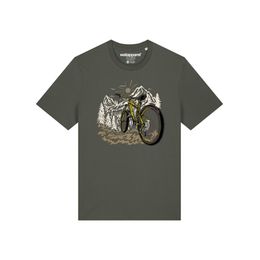 Watapparel T-Shirt Herren Gr&ouml;&szlig;e M sand / khaki / schwarz / wei&szlig;
