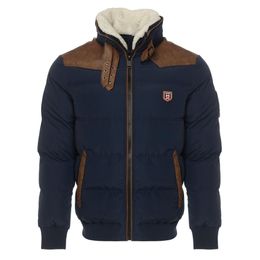 Carisma Winterjacke '1215 ' Herren Gr&ouml;&szlig;e M dunkelblau / braun