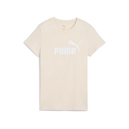 Puma Funktionsshirt 'ESS No. 1' Damen Gr&ouml;&szlig;e M creme / wei&szlig;
