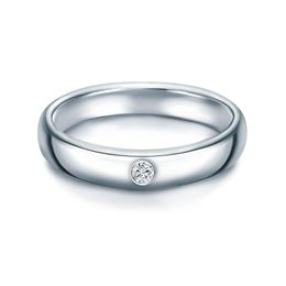 Trilani Ring Damen Gr&ouml;&szlig;e 52 silber / transparent