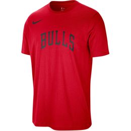 Nike Funktionsshirt 'Chicago Bulls' Herren Gr&ouml;&szlig;e XL rot / schwarz