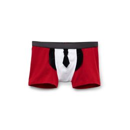 Iuman Intimissimi Uomo Boxershorts Herren Gr&ouml;&szlig;e L rot / schwarz / wei&szlig;