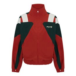 PCFG Jacke Damen Gr&ouml;&szlig;e XS beige / tanne / rot