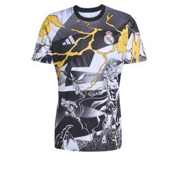 adidas Performance Trikot 'Real Madrid Avengers 25/26 Pre-Match' Herren Gr&ouml;&szlig;e XXL goldgelb / dunkelgrau / schwarz / wei&szlig;