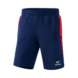Erima Sporthose Damen Gr&ouml;&szlig;e L navy / blutrot / wei&szlig;