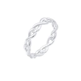 Elli Ring Infinity Damen Gr&ouml;&szlig;e 56 silber