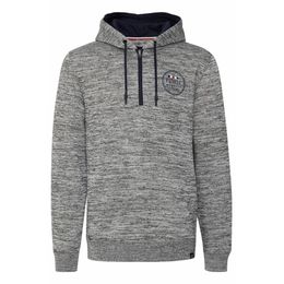 FQ1924 Sweatshirt 'GUNAR' Herren Gr&ouml;&szlig;e L grau / schwarz