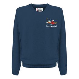Mc2 Saint Barth Pullover Herren Gr&ouml;&szlig;e L blau