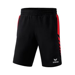 Erima Sporthose Damen Gr&ouml;&szlig;e L rot / schwarz