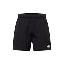 Puma Sporthose Herren Gr&ouml;&szlig;e L schwarz / wei&szlig;