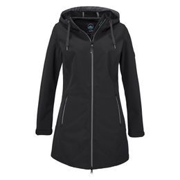 Polarino Softshelljacke Damen Gr&ouml;&szlig;e XS blau / schwarz / wei&szlig;