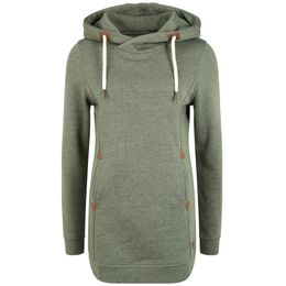 oxmo Sweatshirt 'Vicky' Damen Gr&ouml;&szlig;e XL braun / gr&uuml;nmeliert
