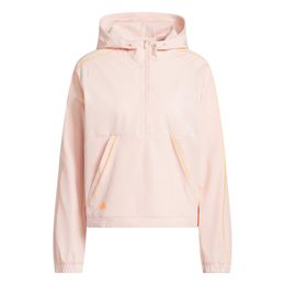 adidas Performance Sportjacke 'Ultimate 365' Damen Gr&ouml;&szlig;e XL neonorange / rosa