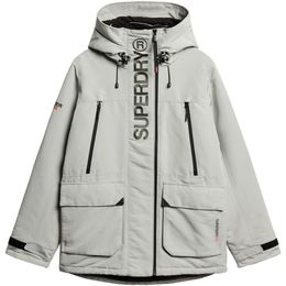 Superdry & Co Jacke Herren Gr&ouml;&szlig;e S grau / schwarz / offwhite