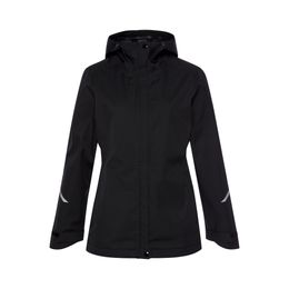 Polarino Funktionsjacke Damen Gr&ouml;&szlig;e XL schwarz / wei&szlig;