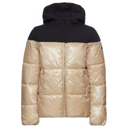 Champion Authentic Athletic Apparel Jacke M&auml;dchen Gr&ouml;&szlig;e 164 beige / schwarz