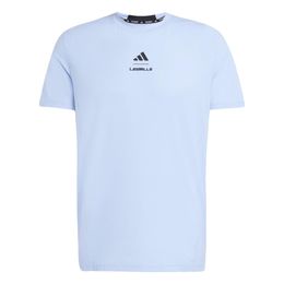 adidas Performance Funktionsshirt 'Les Mills' Herren Gr&ouml;&szlig;e XL hellblau / schwarz