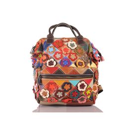 KMISSO Rucksack in Bunt - Rot | Gr.: onesize