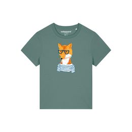 Watapparel T-Shirt 'Fuchs' Damen Gr&ouml;&szlig;e XXL gr&uuml;n