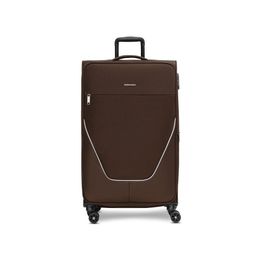 Stratic taska 4-Rollen Trolley L 76 cm mit Dehnfalte in coffee | Gr.: onesize